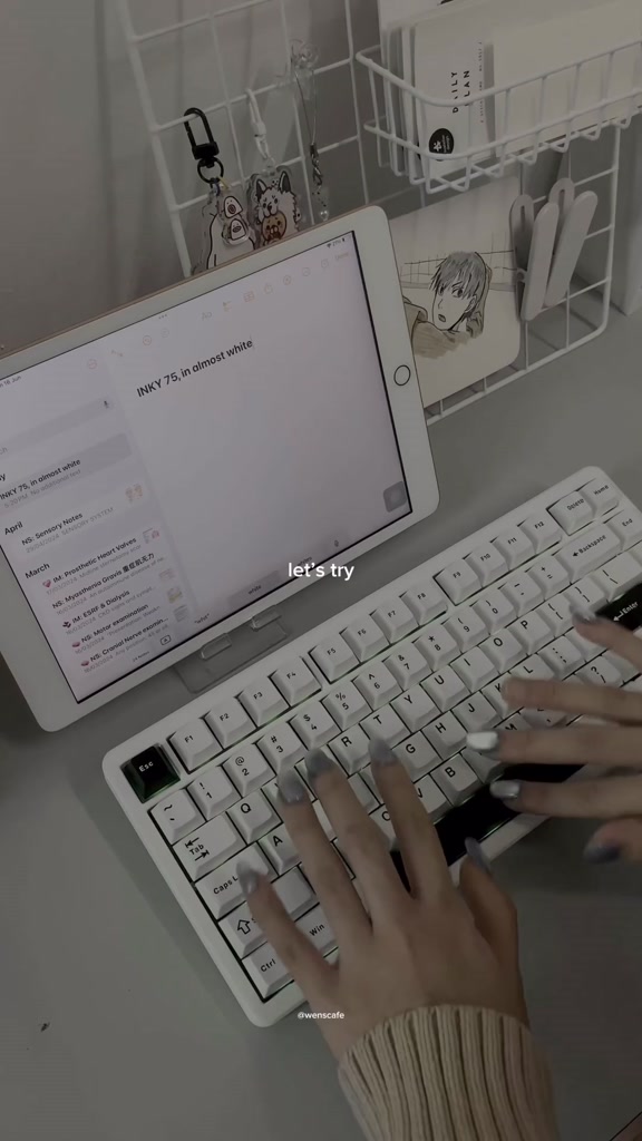 ElecFox INKY 75 Aluminum Full Build Mechanical Keyboard 75% Layout ...