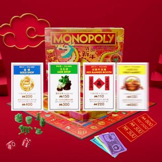 Hasbro Original Monopoly 2024 Chinese Lunar New Year Dragon Version ...