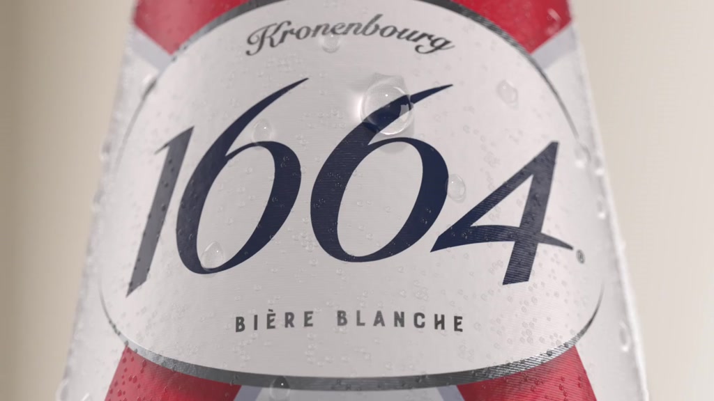 1664 Blanc Beer Can Premium Wheat Beer 5.0% Alcohol (320ml x 24 ...