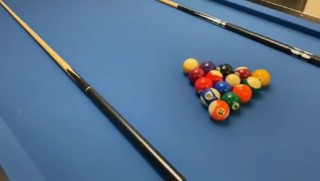 【APS】Marble Pool table 8ft 9ft commercial standard American billiard table with ball return ...