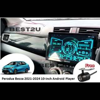 Android Player 10" Perodua Bezza 2021-2024 ☆FREE Reverse Camera ...