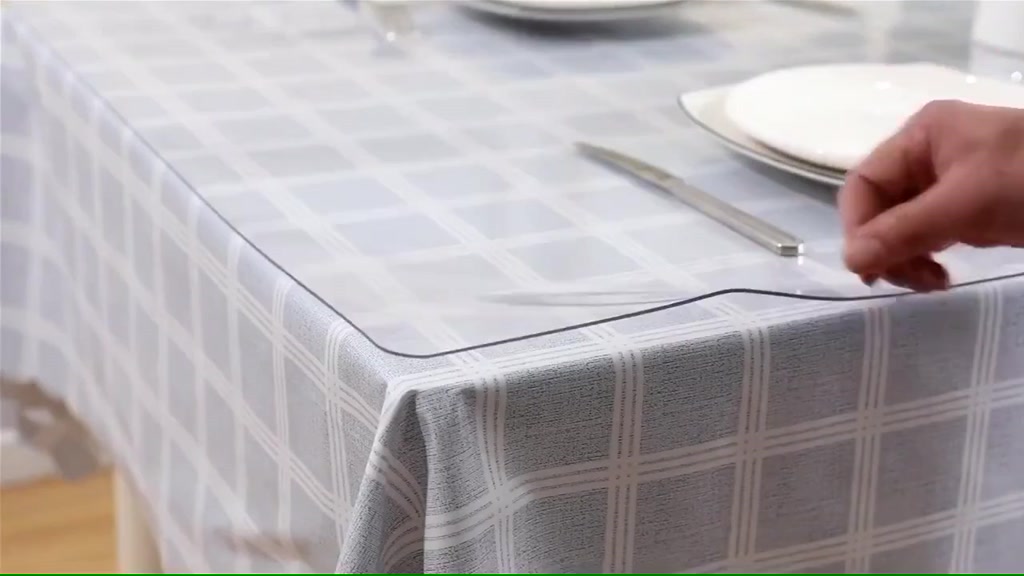 YAKO PVC Table Mat Transparent Alas Meja Makan Pelapik Meja Waterproof ...