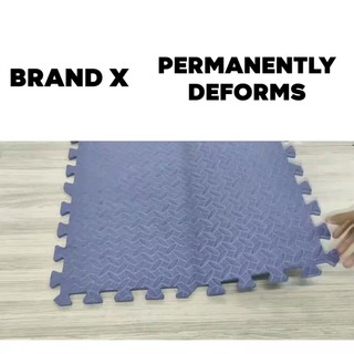 BabyBloo Baby Playmat 60x60CM Thick EVA Foam Play Mat Puzzle Carpet Mat ...