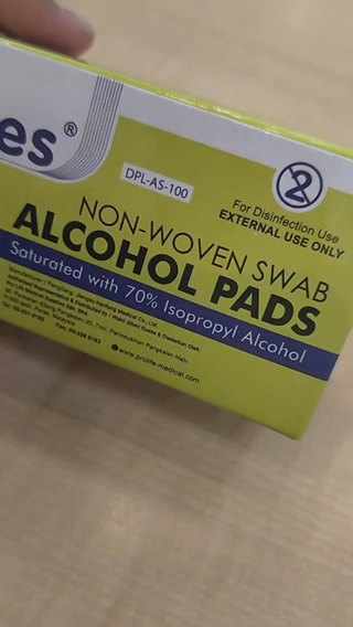Primes Non-Wowen Swabs Alcohol Pads (saturated with 70% Isopropyl Alcohol) 100pcs/box [READY ...