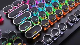 【MSIA STOK】YINDIAO ZK-4 True Mechanical Gaming Keyboard 104 Key RGB ...