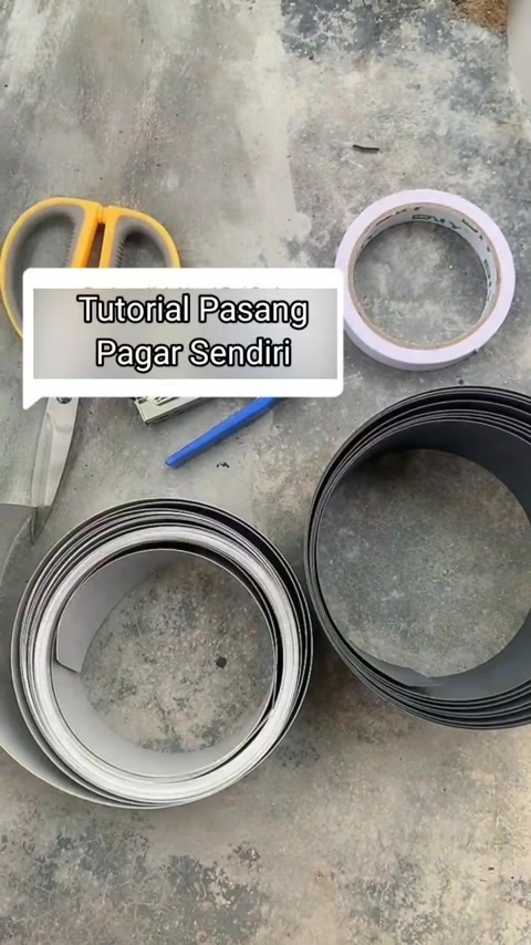 PVC Edging Banding Tape Gate PVC Adging Front Gate Decoration Pagar ...