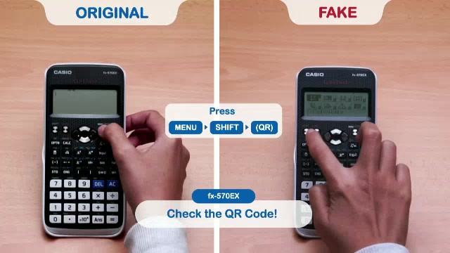 CASIO Classwiz Scientific Calculator FX-570EX Original Black Pink Blue ...