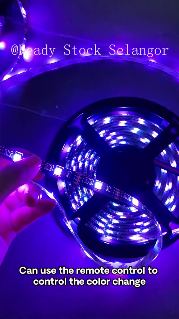 🔥ready stock🔥Waterproof LED Strip Light RGB LED Light Strip 2835 LED ...