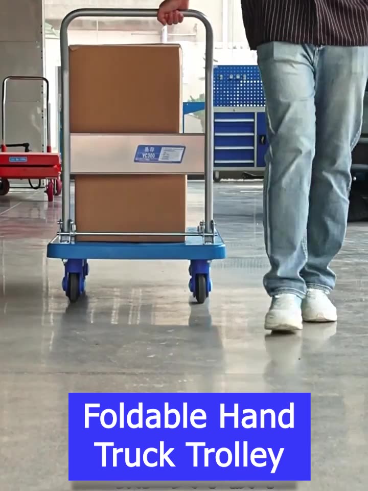 IRON BULL Trolley Portable 150KG/220KG/500KG Hand Truck Trolley Iron ...