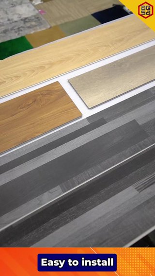 Aqsa SPC Vinyl Flooring 4000 Series 4MM Percuma XPE Foam Lantai Click SPC Floor Interlocking PVC ...