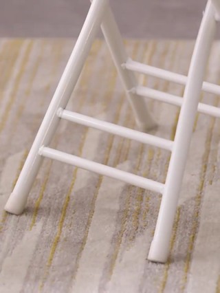 🔥Folding Chair Kerusi Lipat Solat Backrest With Cushion Modern Simple ...