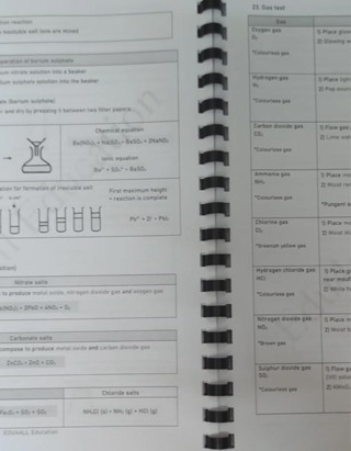 A+ SPM Form 4 / Form 5 Mark Scheme Notes Physics Chemistry Biology KSSM ...