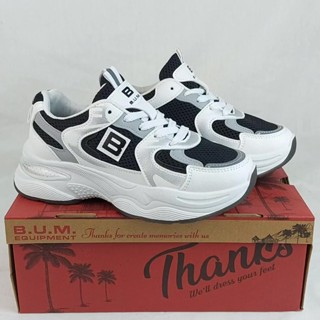 BUM Equipment Women's Sport Shoes BE99315 / BE99316 (Black/White & Grey ...