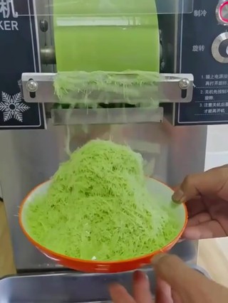 Snowflake Machine Snow Ice Shaver Machine Ice Crusher Dessert pengisar ...