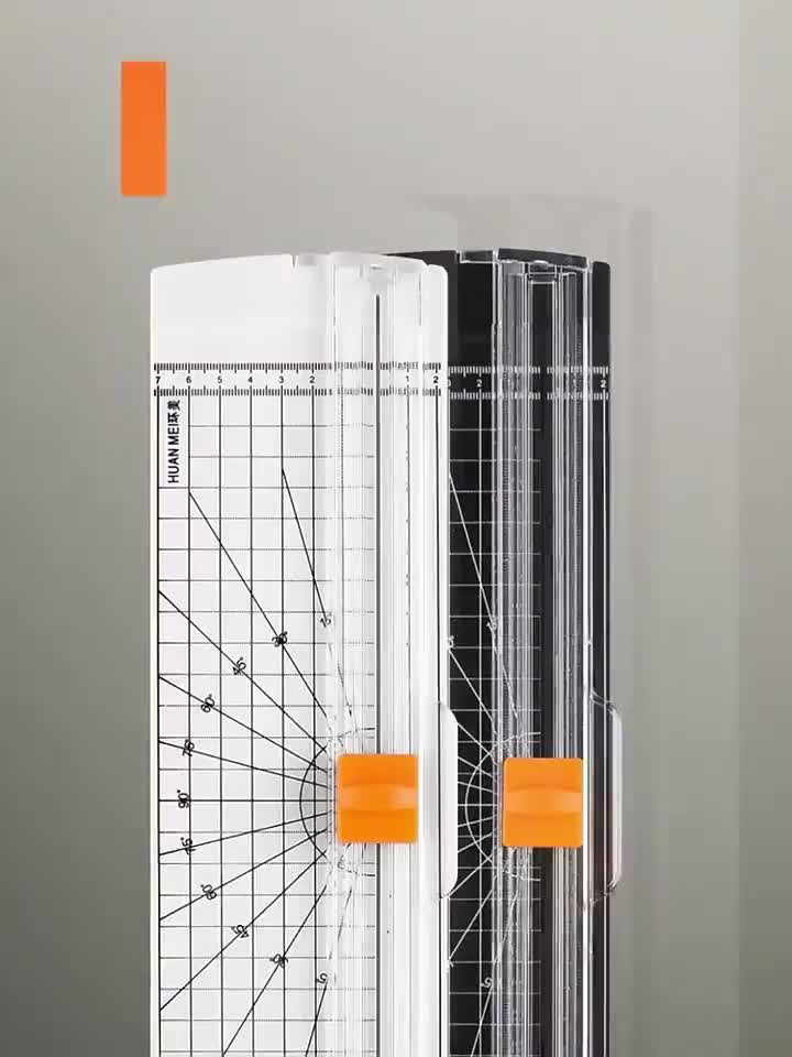 QUAFF Paper Cutter Plastic Based / Sliding Cutter / Paper Trimmer A4 ...