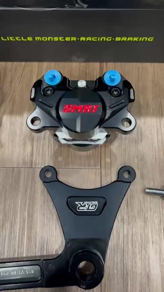 R15 V3 R15V3 ORIGINAL SMRT P34 2 POT REAR CALIPER BRACKET FULL SET SET ...