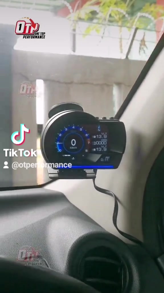 P6 F8 F9 PLUS Car OBD GPS OBD2 Meter Digital Scanner Alarm Speed Gauge ...