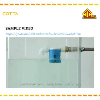 COTTA Vigor Valve Water Tank Float Valve Ball Valve Tangki Air ...