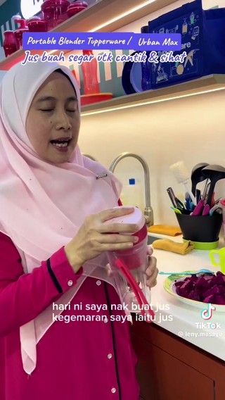 Tupperware UrbanMax New Portable Blender 350ml On the go Rechargeable ...