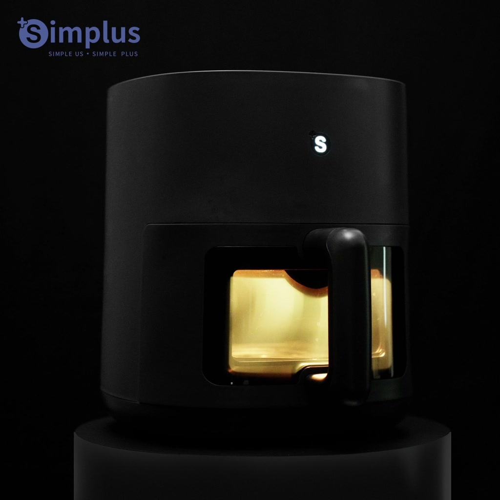 Simplus Digital Air Fryer 5L 1450W Multi-functional Digital LED Screen Touch Smart Sensing Power ...