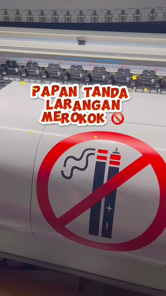 Poster LARANGAN MEROKOK / Papan Tanda / Signboard No Smoking No Vaping ...