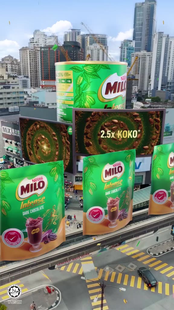 MILO Intense Dark Chocolate Tin 400g (Halal) | Shopee Malaysia