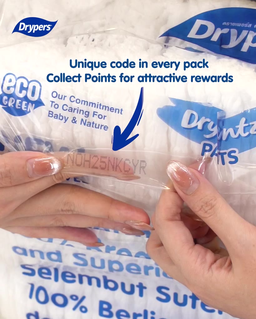 Drypers DryPantz Baby Diapers M58/ L48/ XL42/ XXL36 (4 Packs) | Shopee ...