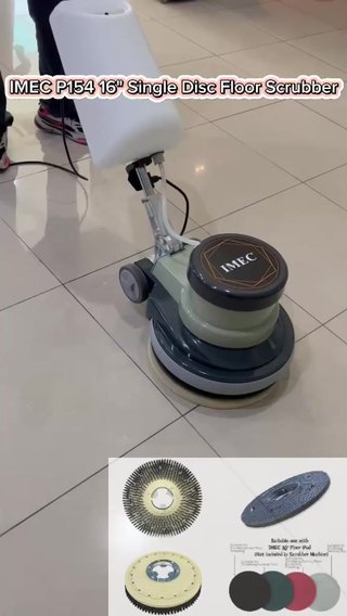 220-P154 IMEC XTRA P154 16″ Single Disc Floor Scrubber ( Included brush ...