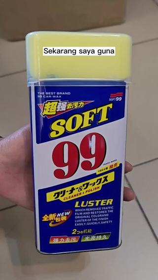 Low Price!! SOFT99 LUSTER CLEANER WAX 530ML cleaner & Wax quality same ...