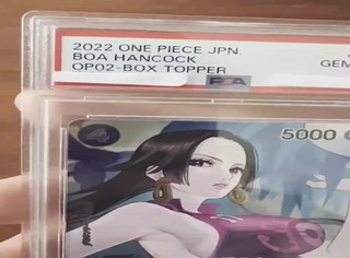 One Piece Card Game / OP02 Box Topper Boa Hancock / PSA 10 / Paramount ...