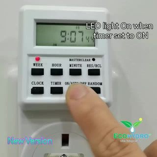 SiRiM Approved! NEW Digital Timer Sum 13A 24 Hours Programmable to 1 ...