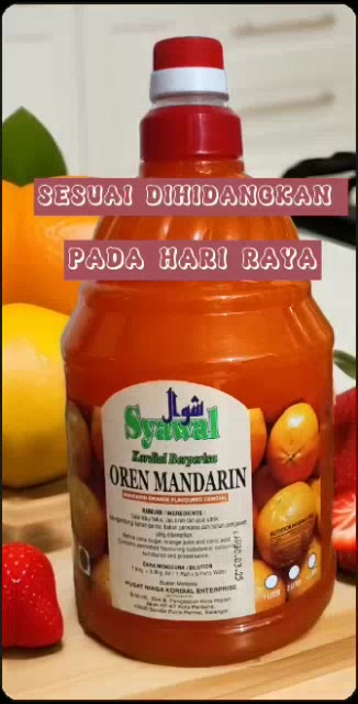 KORDIAL SYAWAL BERPERISA | Shopee Malaysia
