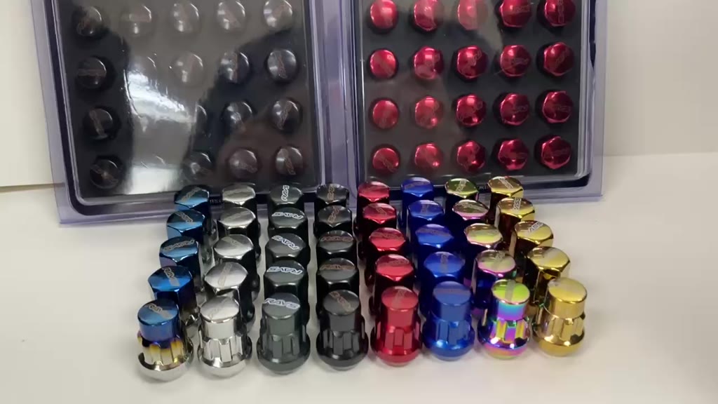 RAYS Short Nut Rim Racing Steel Wheel Nut Sport Rim Nut Besi Nat Tayar ...