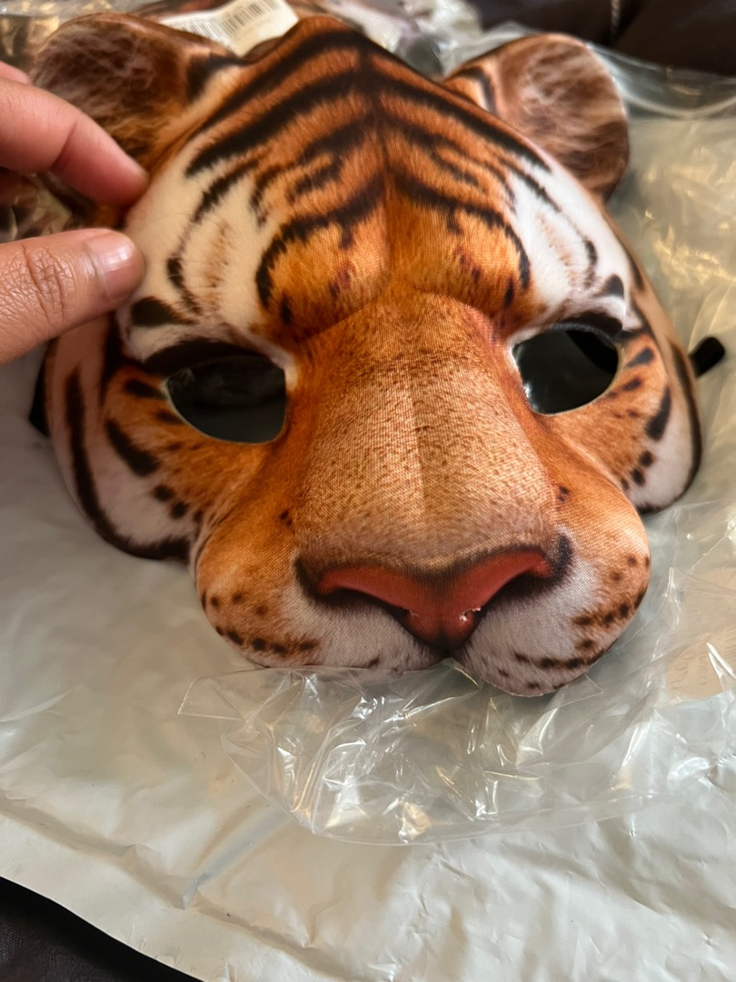 Realistic Tiger Mask