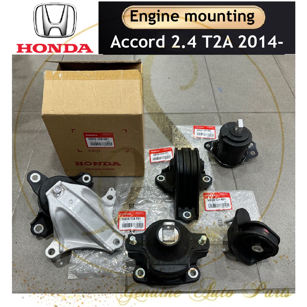 (100% ORIGINAL) HONDA ACCORD T2A 2.4 ENGINE MOUNTING SET 2014- 50810 ...