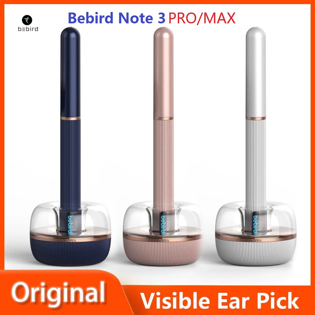 Bebird Note 3 PRO/MAX Smart Visual Endoscope Ear Stick Pick 1000W Ear Cleaning Mini Camera ...