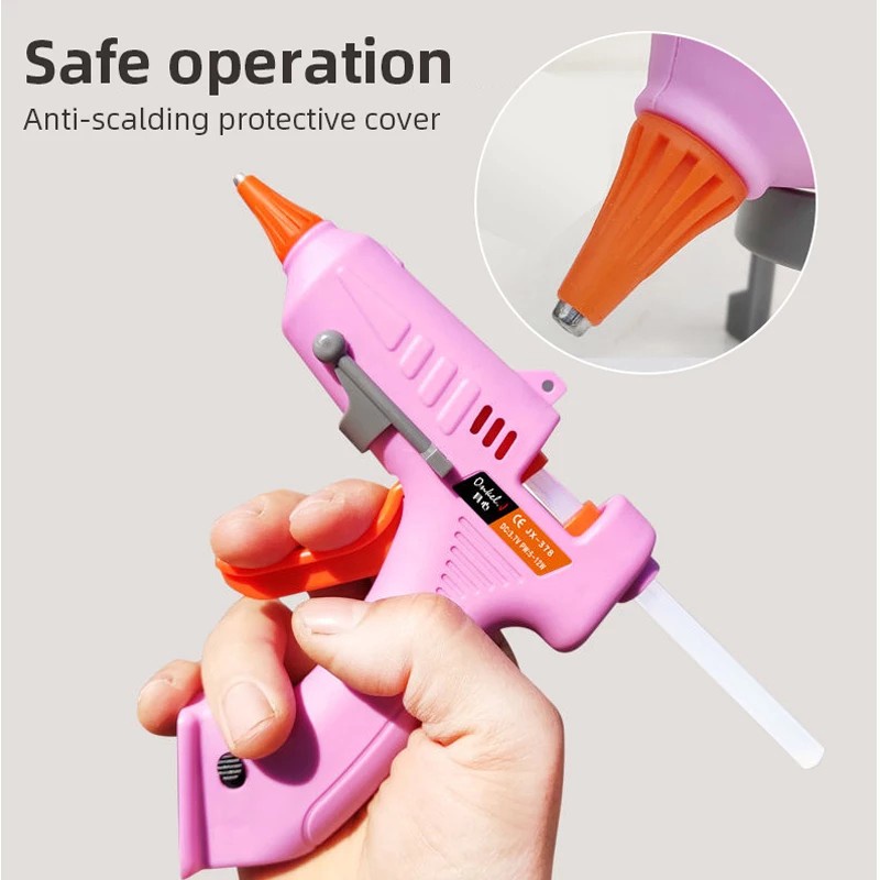 Niche design Pistol Gam Panas Tanpa Wayar, Batang Gam Panas Cair 7mm ...