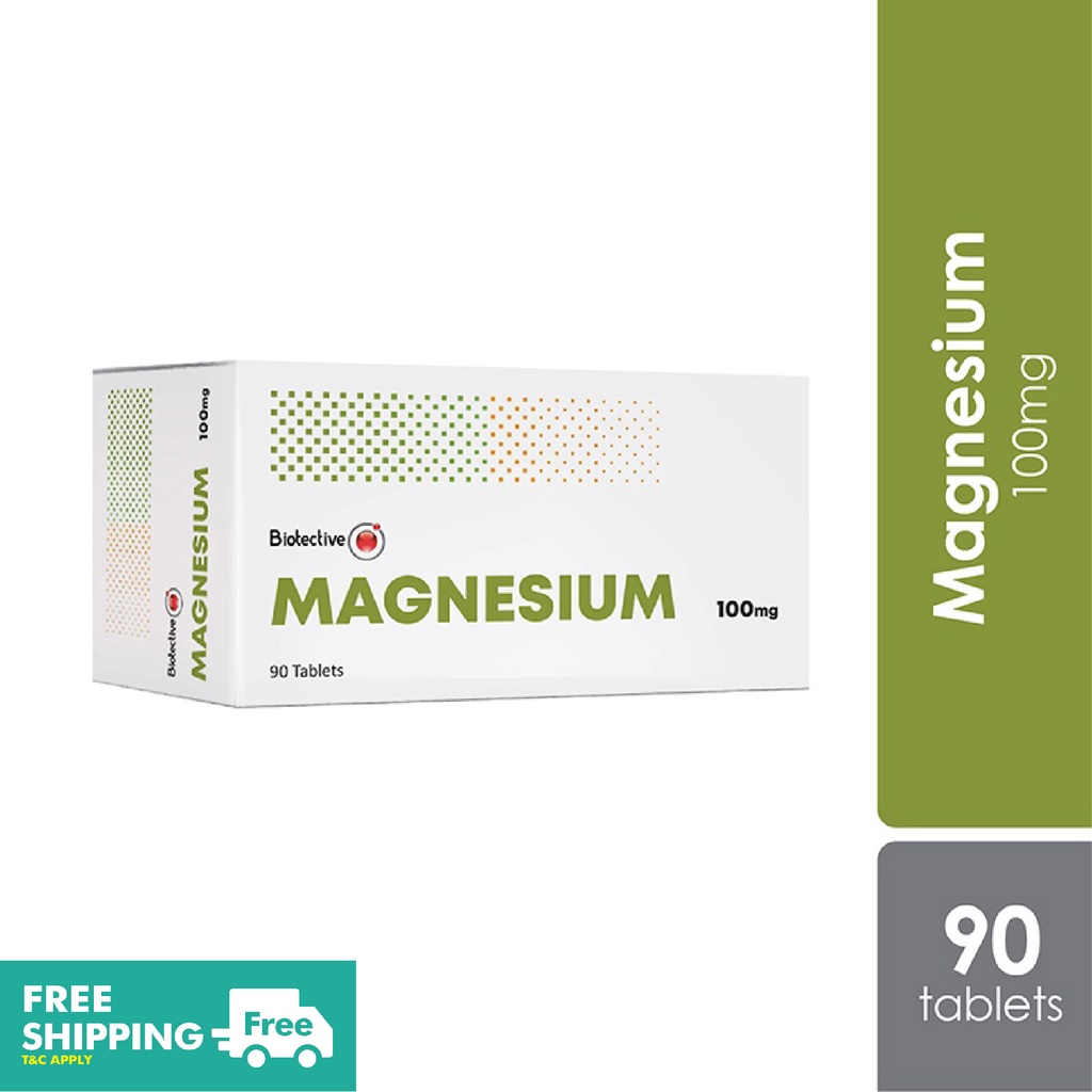 Alpro Pharmacy Exclusive - Biotective Magnesium 100mg 9x10s | Shopee ...