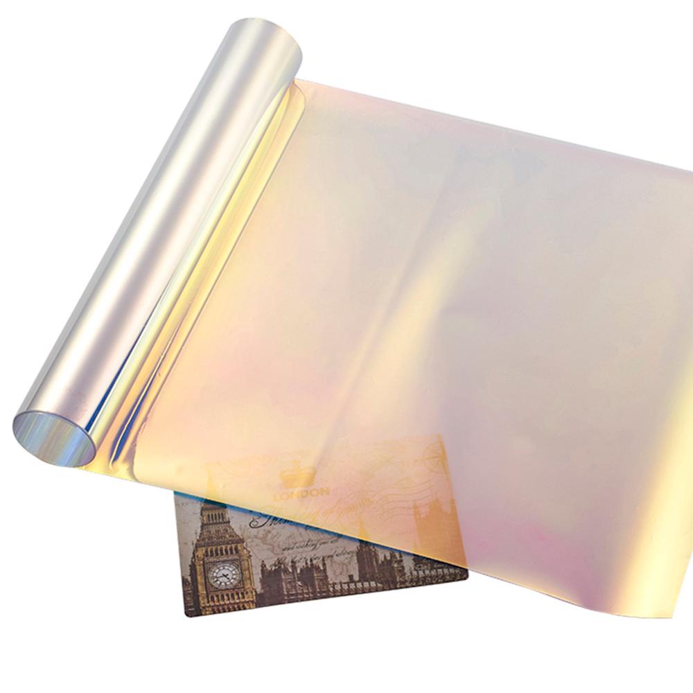 5M x 1M Silver Chameleon VLT 65% Large Window Tints for House Buildings ...