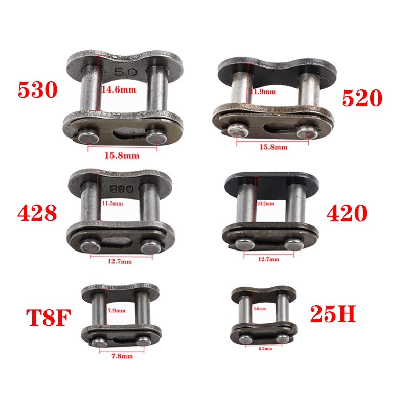 Pin rantai/pin Chain Link (25H) (T8F) for pocket bike mini bike dirt ...