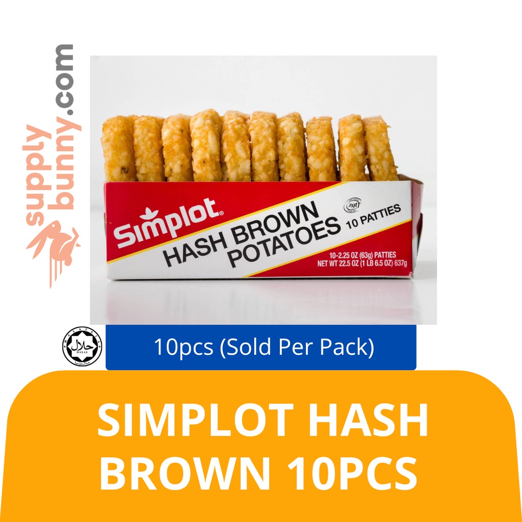 KLANG VALLEY ONLY! Simplot Hash Brown 10pcs (sold per pack) Chongsway ...
