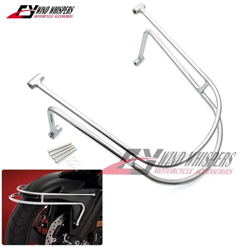 Motorcycle Front Fender Bumper Crash Bar Engine Guard Rail Rack ...