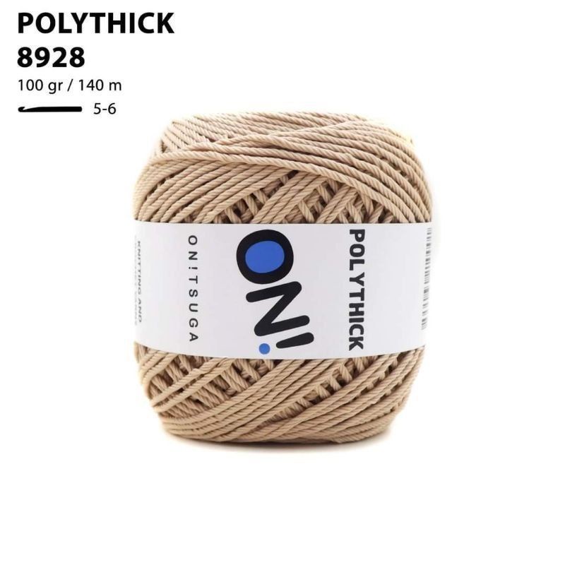 Benang Rajut POLYTHICK ONITSUGA | Shopee Malaysia