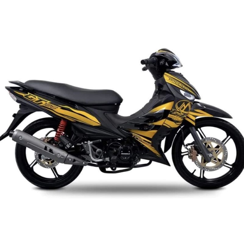 coverset & sticker modenas GT128 harimau malaya edition | Shopee Malaysia