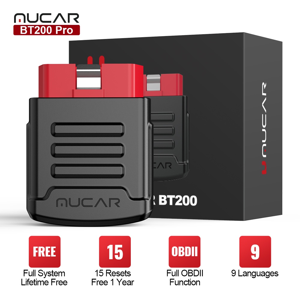 【Proton&Perodua&All OBD2 Cars】THINKCAR MUCAR BT200 Pro Lifetime Free ...