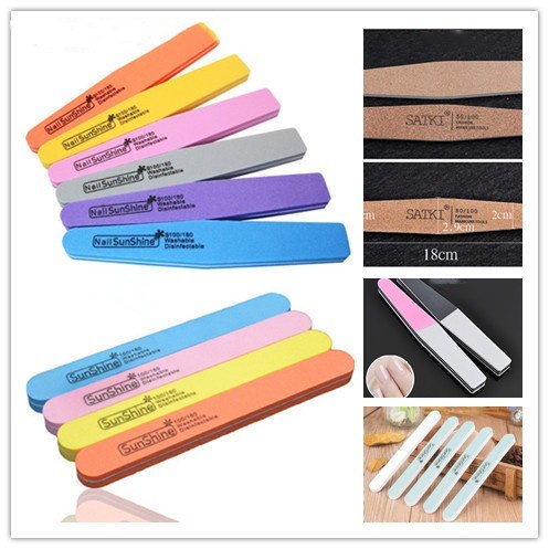 Manicure Tool Set Full Polishing Strip Repairing Nail Sponge Rubbing ...
