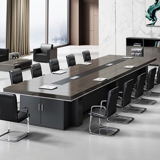 Company conference table, long table, meeting room table and chair ...