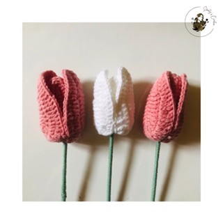 Lavender Crochet / Bunga tulip dan lavender kait / Bunga Kait / Crochet ...