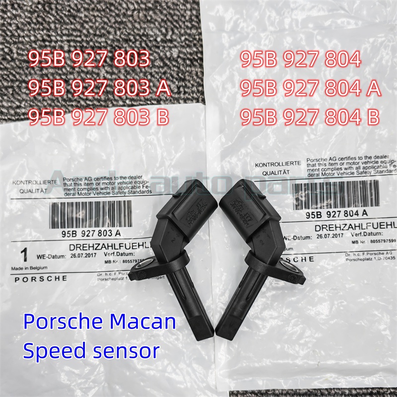 Porsche Speed Sensor Front Wheel 95B927803 95B927804 FOR Macan ABS ...