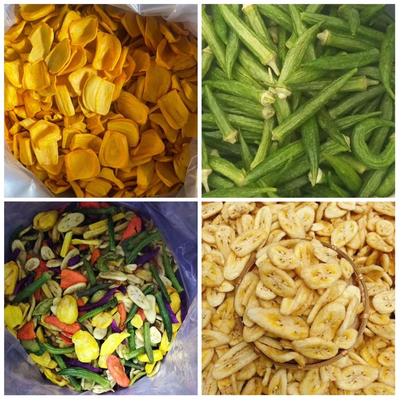 Mix Healthy Fruits & Vegetables Chips (Halal) Kerepek Campuran Buah ...
